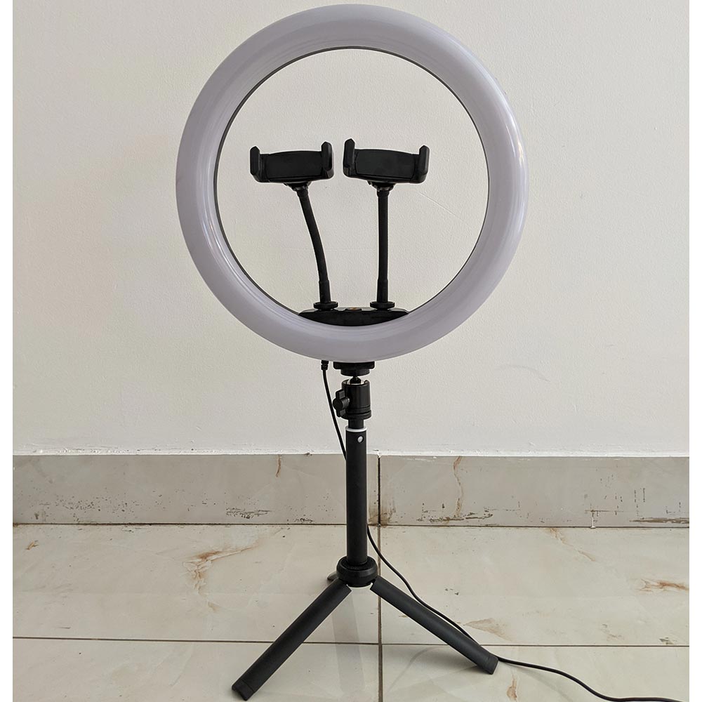Ring Light 11W BLACK DIMMABLE 330mm (TEKLED) Ghana - Tekled