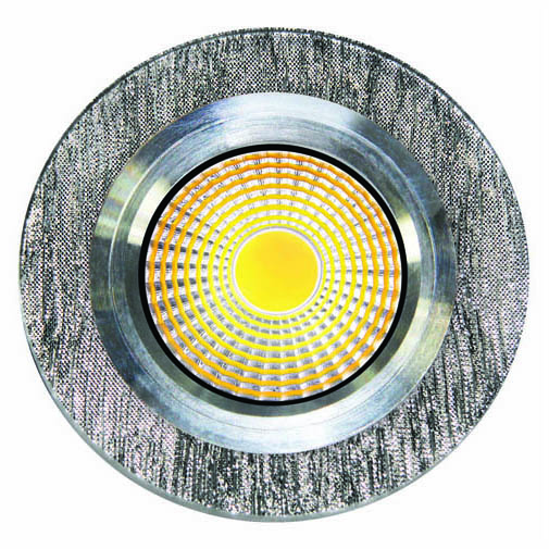 Spot LED QS-G27AB ROUND 3W 5000K (TS) 60sht - Tekled