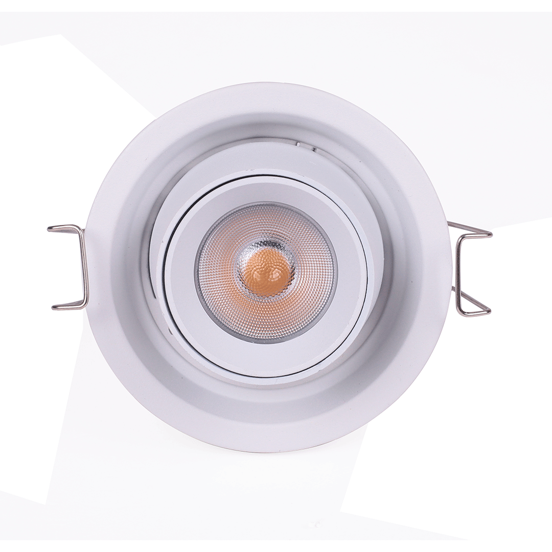 LED Downligh 7W 4000K with Honeycomb White (TEKLED) - Tekled