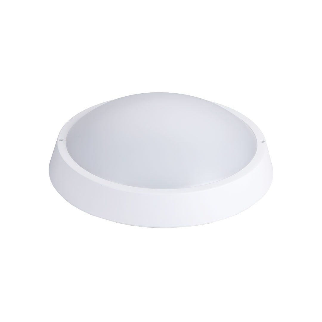 Round LED Bulkhead Light IP65 Ceiling Wall Interior Exterior 30W 4000K ...