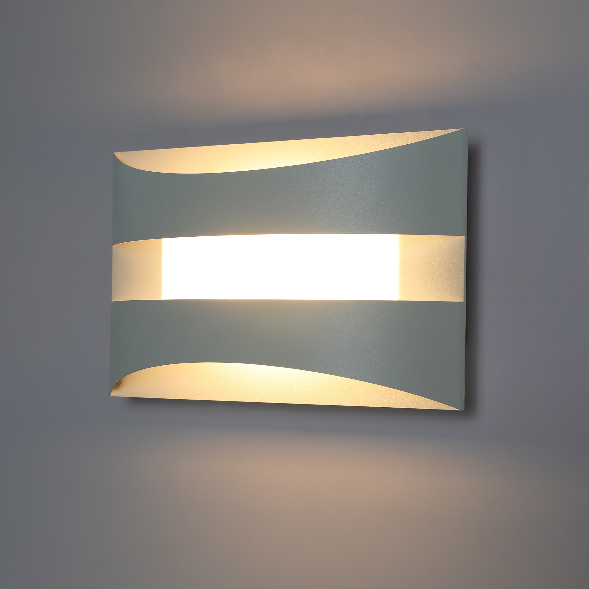 Arc Modern Minimalist LED Wall Light White 3Color (TEKLED) – Tekled